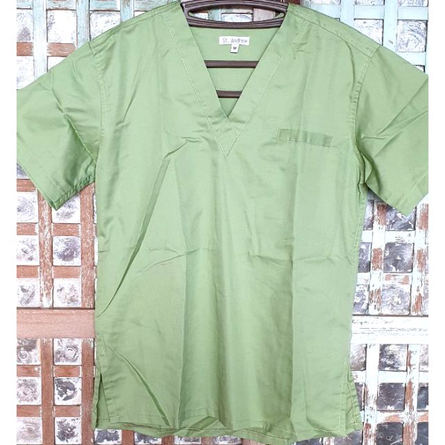 SCRUB SUIT (APPLE GREEN) | Shopee Philippines
