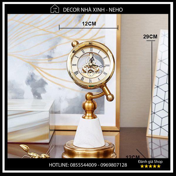 Earth globe desktop clock A8141 | Shopee Philippines