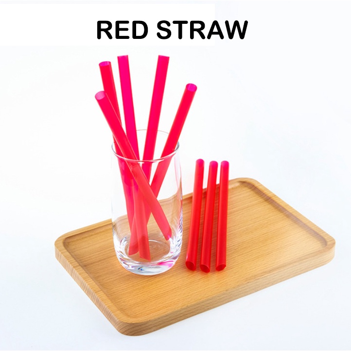 100pcs Boba Straw/Milk Tea Straw Individual Wrapped Pearl Straw ...