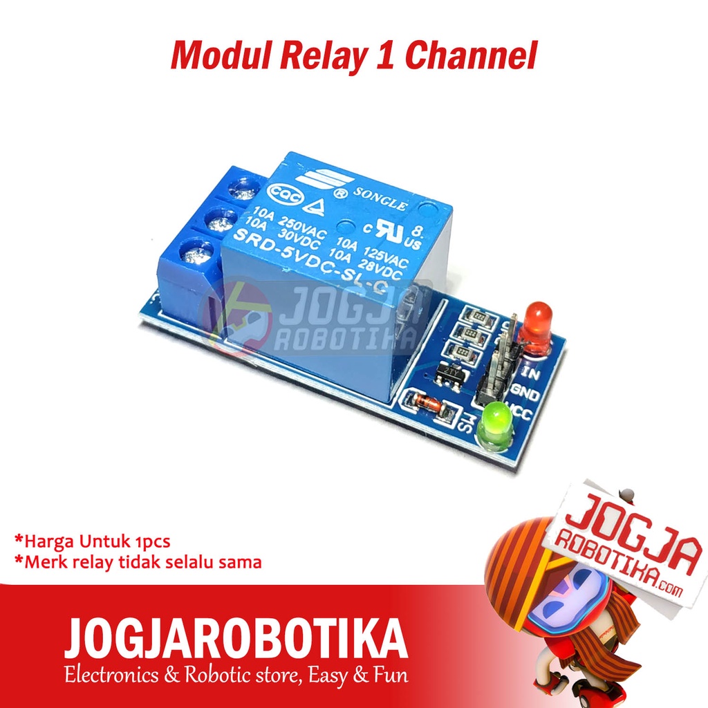 Relay Module 1 Channel Relay Module 1CH Coil 5vdc Low Level Trigger | Shopee Philippines