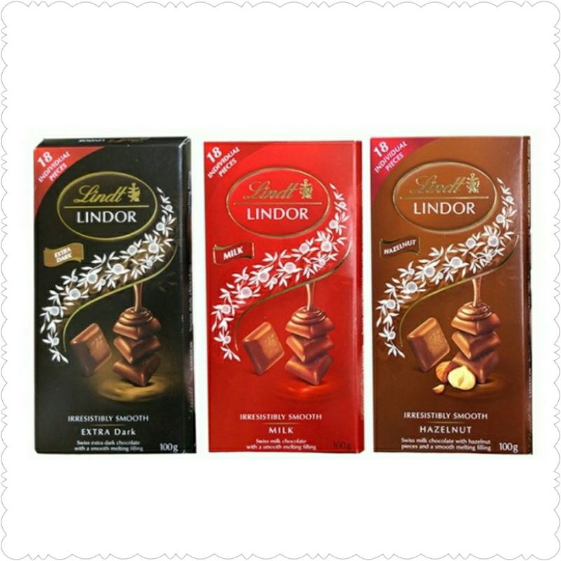 Lindt Lindor Extra Dark Chocolate 100gr | Shopee Philippines