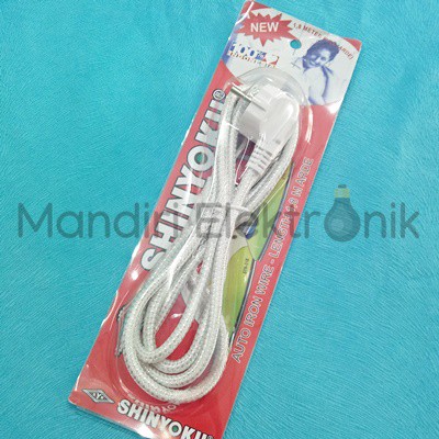 Shinyoku Arde SNI Ironing Cable contains 3 Cables - 1.3m Arde Ironing ...