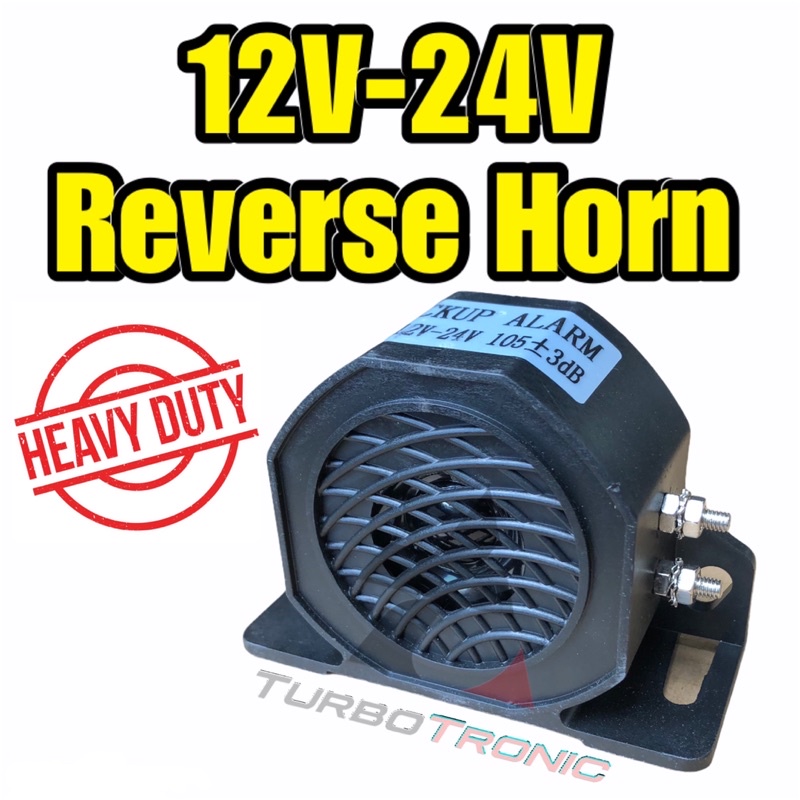 Universal HEAVY DUTY Reverse Horn 12V 24V | Shopee Philippines