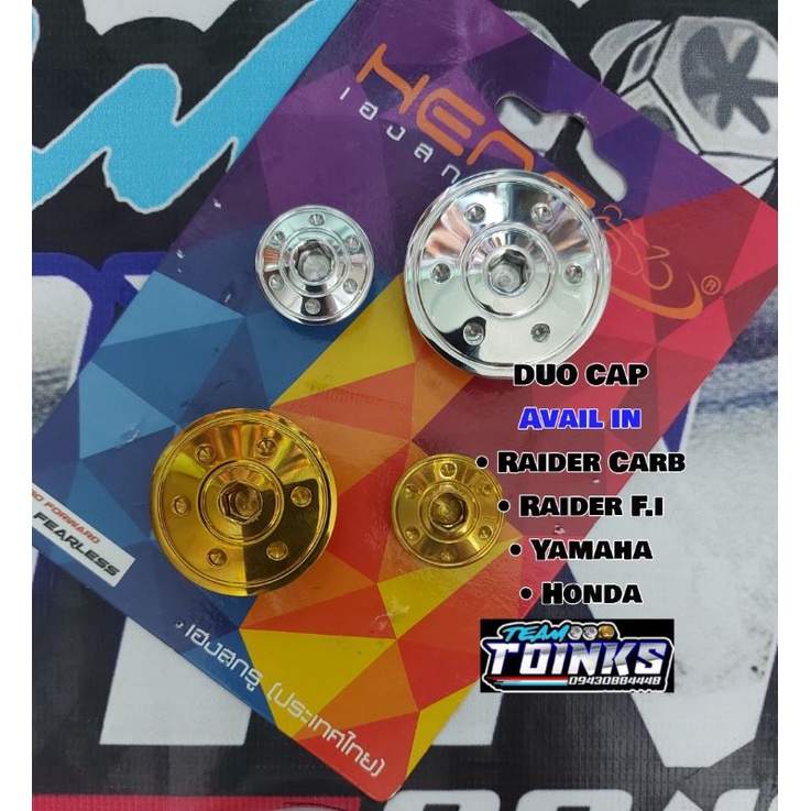 HENG MOTORCYCLE DUO CAP SET ( 2pcs ) | Shopee Philippines