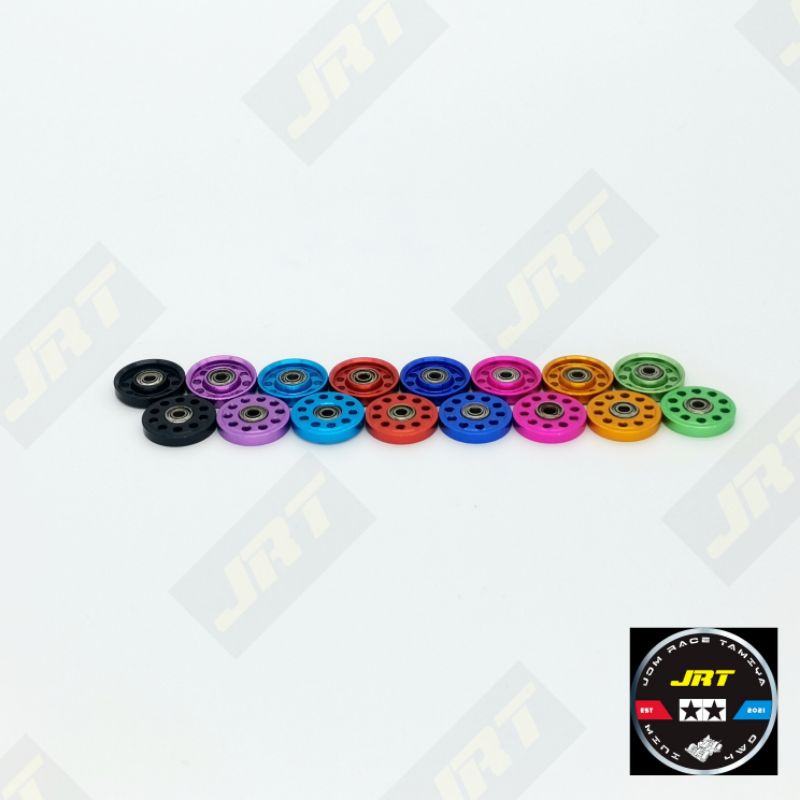 Tamiya Mini 4wd IMI 13mm Lightweight Aluminium Ball Race Roller Set ...