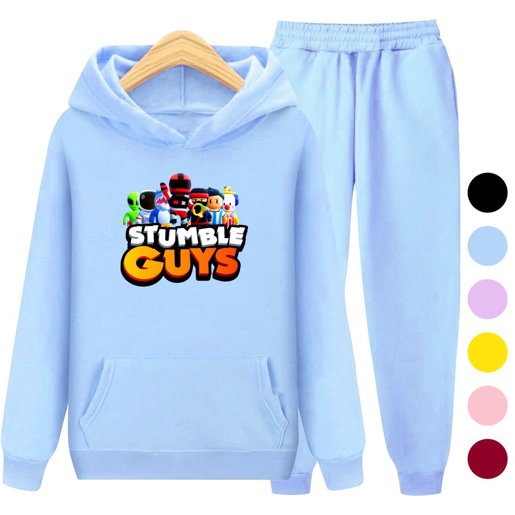 Stumble Guys Hoodie Kids Suit With DTF Graphic Design | Shopee Philippines