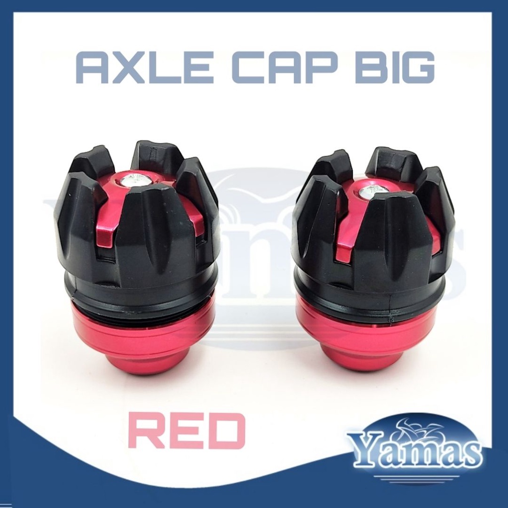 Motorcycle 1pair Big Size Axle Cup Front Shock Nut Cap Spare ...