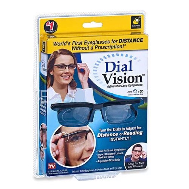 Dial Vision Adjustable degree Glasses Universal Focal Length Correction ...