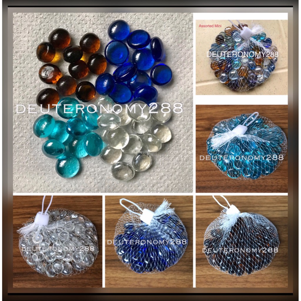 Vase Filler | Glass Gems | Var. Mini Size | FLAT | Shopee Philippines