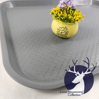 21" PLASTIC FAST FOOD TRAY / FRUIT TRAY / MULTI-PURPOSE TRAY / CANTEEN ...