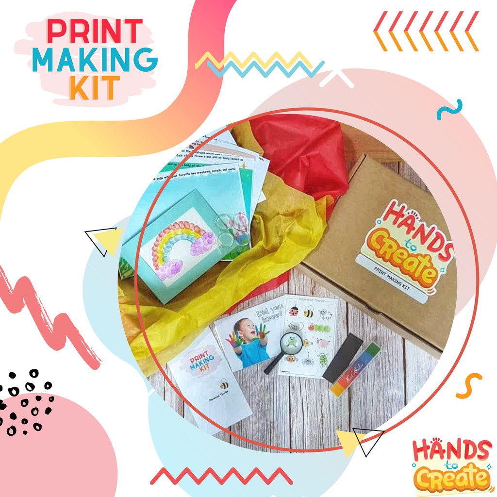 Hands to Create DIY Activity Kit - Print Making- Magnet Making Kit (NO ...