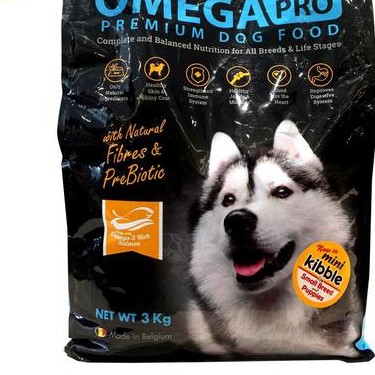 Omega Pro Mini Kibble Dry Dog Food 3kg | Shopee Philippines