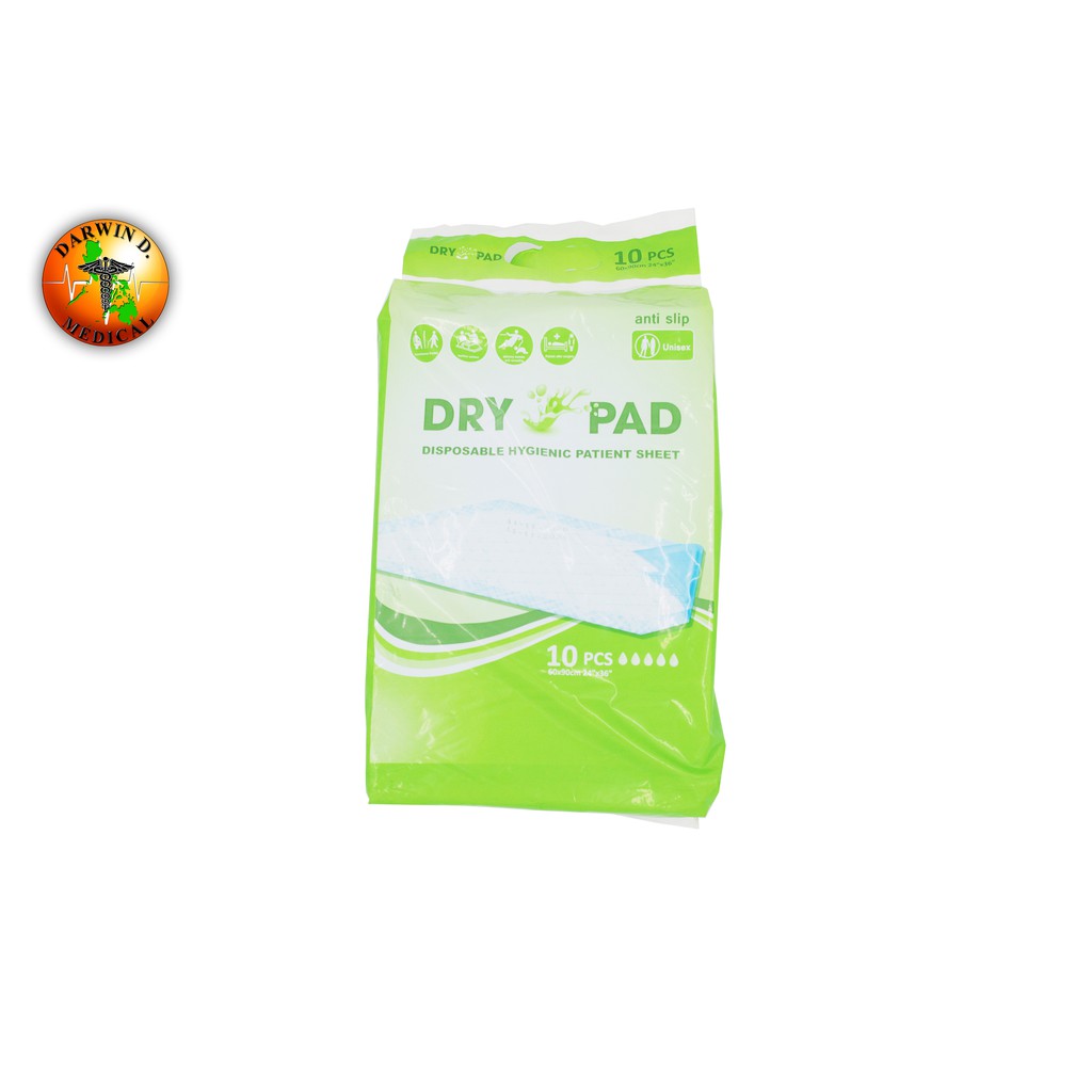 DRY PAD DISPOSABLE UNDERPAD HYGIENIC PATIENT SHEET | Shopee Philippines
