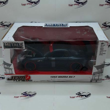 Jada JDM Tuners 1993 Mazda RX-7 Black | Shopee Philippines