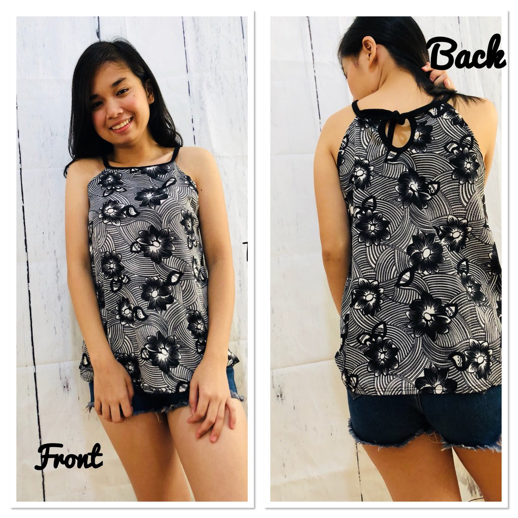 Two-way halter top | Shopee Philippines