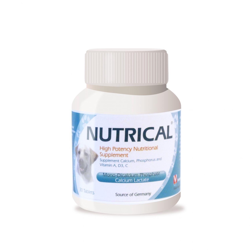 Nutrical Calcium For Larger Breed (30 Tablets) | Shopee Philippines