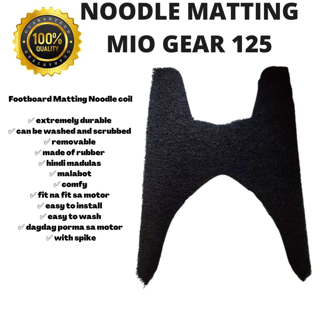 NVS - Noodle Coil Matting for Mio Gear | Motor Noodle | Noodle Coil ...