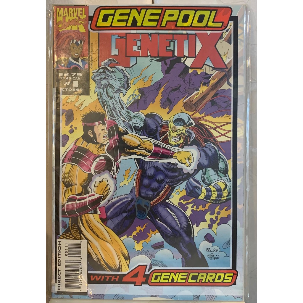 Marvel UK Comics: 1993 - Genetix #1 - Original Polybag | Shopee Philippines