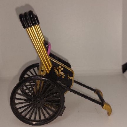 Miniature Mini Small Rickshaw Rick Saw Collectible Diorama.Accessory ...