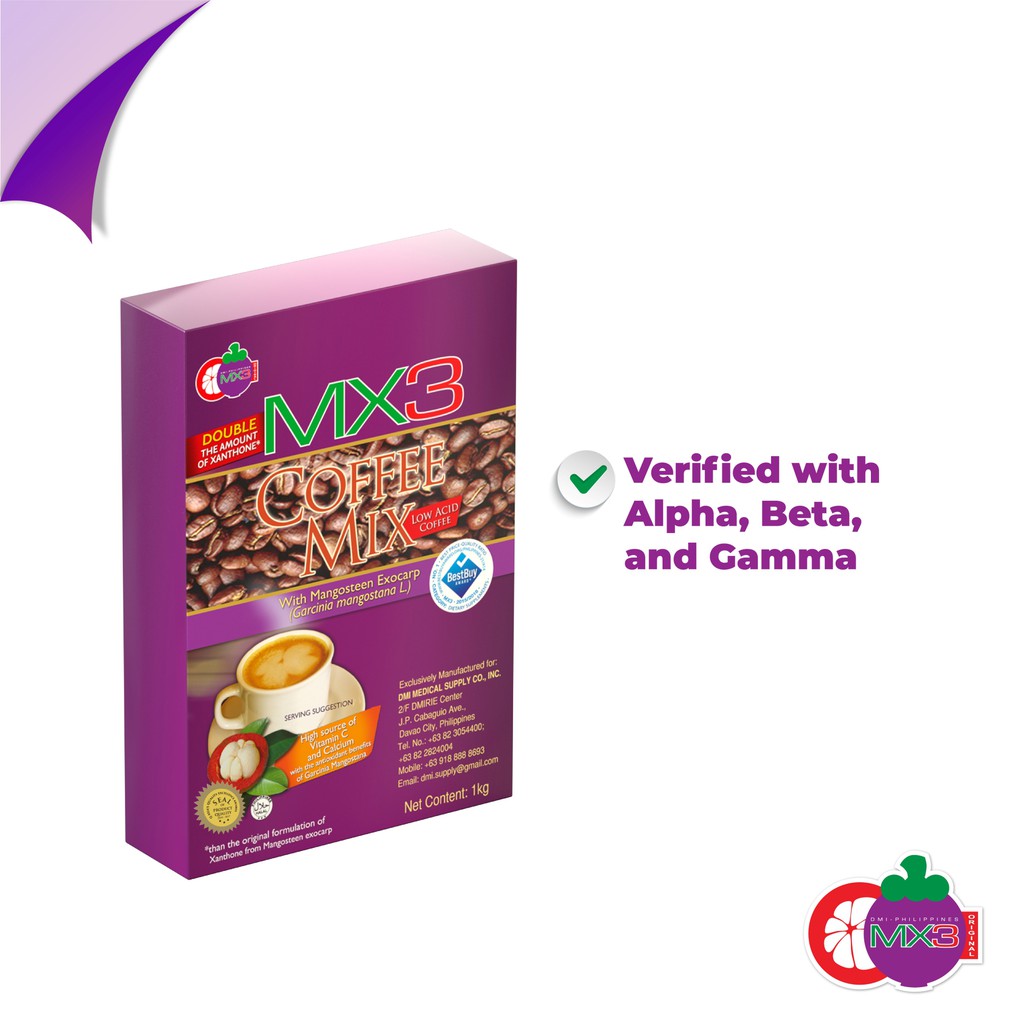 MX3 Coffee Mix with G. Mangostana 1kg | Shopee Philippines