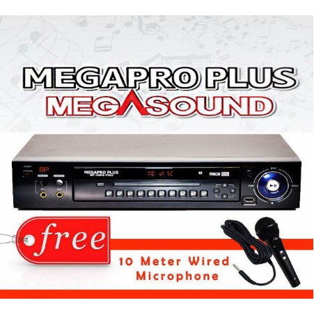 Megapro Plus MP-100NS Piolo DVD Karaoke Player 20,000+ Songs With Megapro MIC | Shopee Philippines