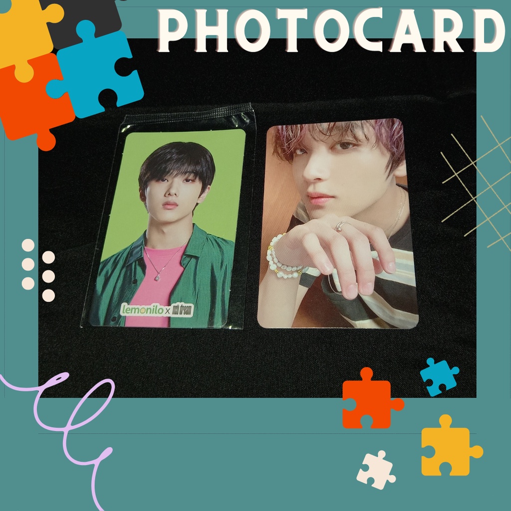 Photocard PC NCT Dream Haechan Beatbox Lemonilo Official | Shopee ...