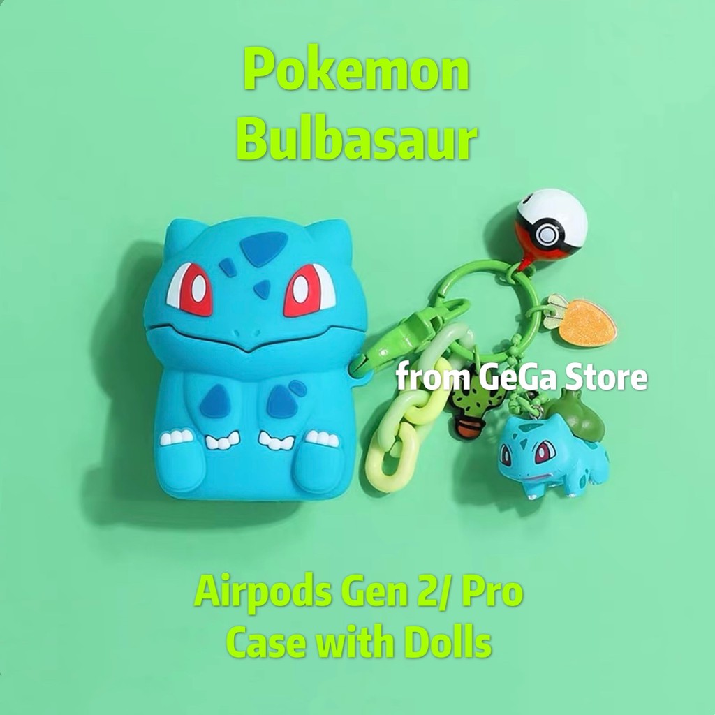 Bulbasaur Pokemon Airpods Pro Case Airpods 3 Case Cartoon Airpods Case ...