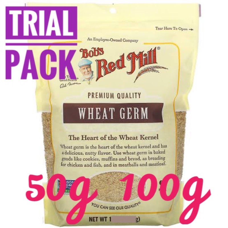 50g Bob's Red Mill Wheat Germ wheatgerm TRIAL PACK | Shopee Philippines