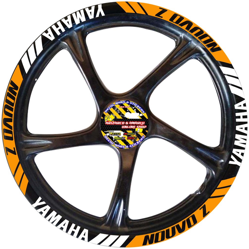 YAMAHA NOUVO Z NEW DESIGN DECAL MAG STICKER GOOD FOR 2 MAGS | Shopee ...