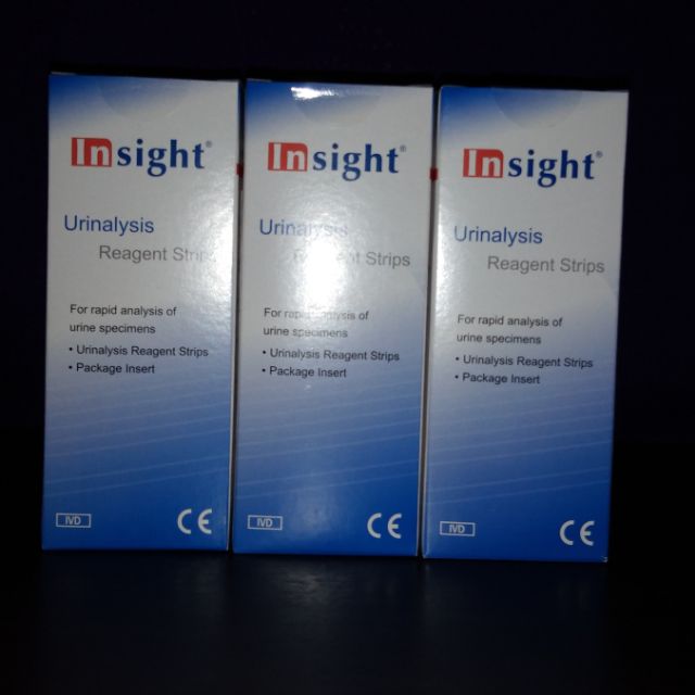 Insight urinalysis 4sg reagent strips | Shopee Philippines