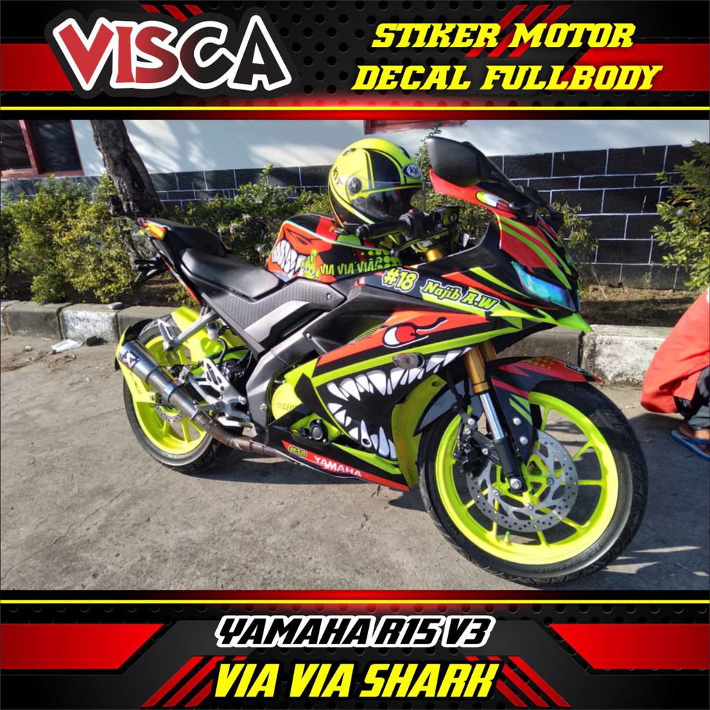 R15 V3 Full Body Decal R15 V3 Full Body Decal R15 V3 Via Shark | Shopee ...