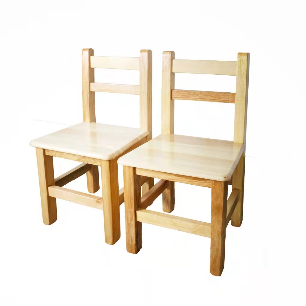Happy Kiddos Montessori wooden 25 cm study chair for kids for classroom ...