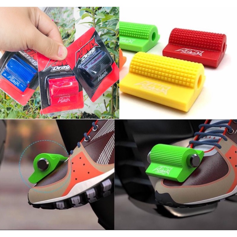 King Drag & ProTaper shifter shoe protector(universal) | Shopee Philippines