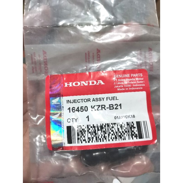 (JME) Genuine Honda Click 125cc V1 V2 - Fuel Injector Part | Shopee ...
