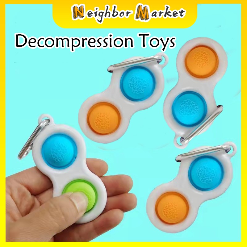 Antistress Fidget Toys Simple Dimple Toy Pressure Reliever Board ...