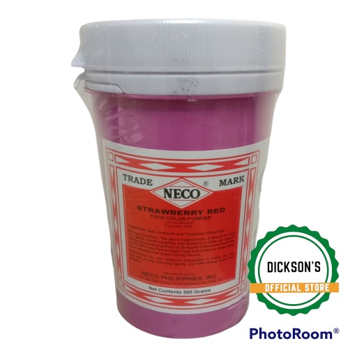 Food Color Neco Egg Yellow, Orange, Apple Green, Strawberry red 500g ...