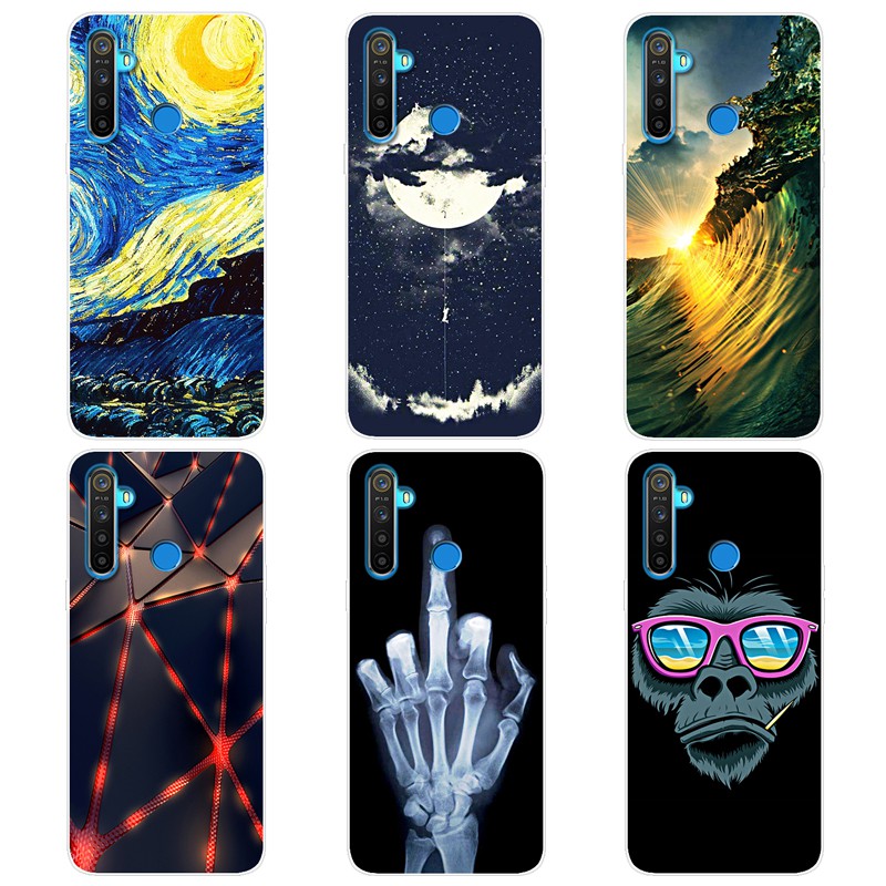 Realme Narzo 10 Realme 6i 5s 5i 5 Printed Case Cartoon Back Cover For ...