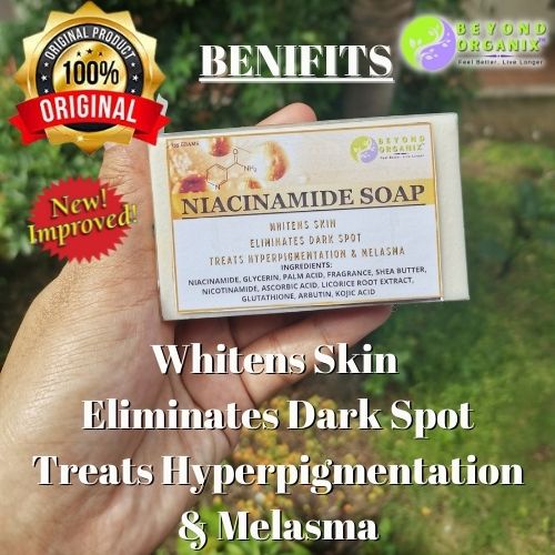 Newly Enhanced Niacinamide Soap Underarm Whitening Whiten Dark Spot