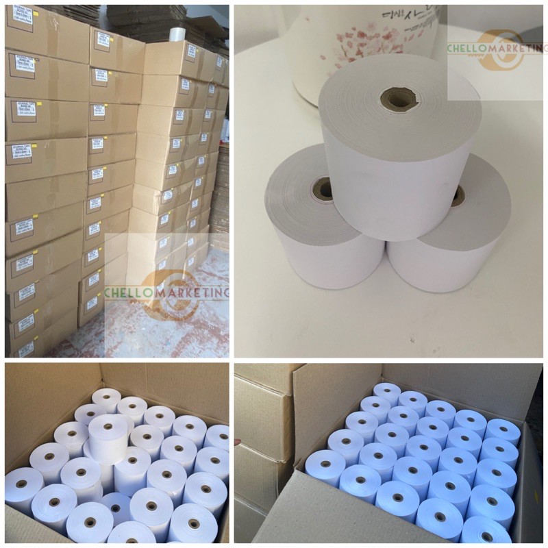 Journal tape POS 76mm x 83mm 1 ply Set of 50 pcs | Shopee Philippines
