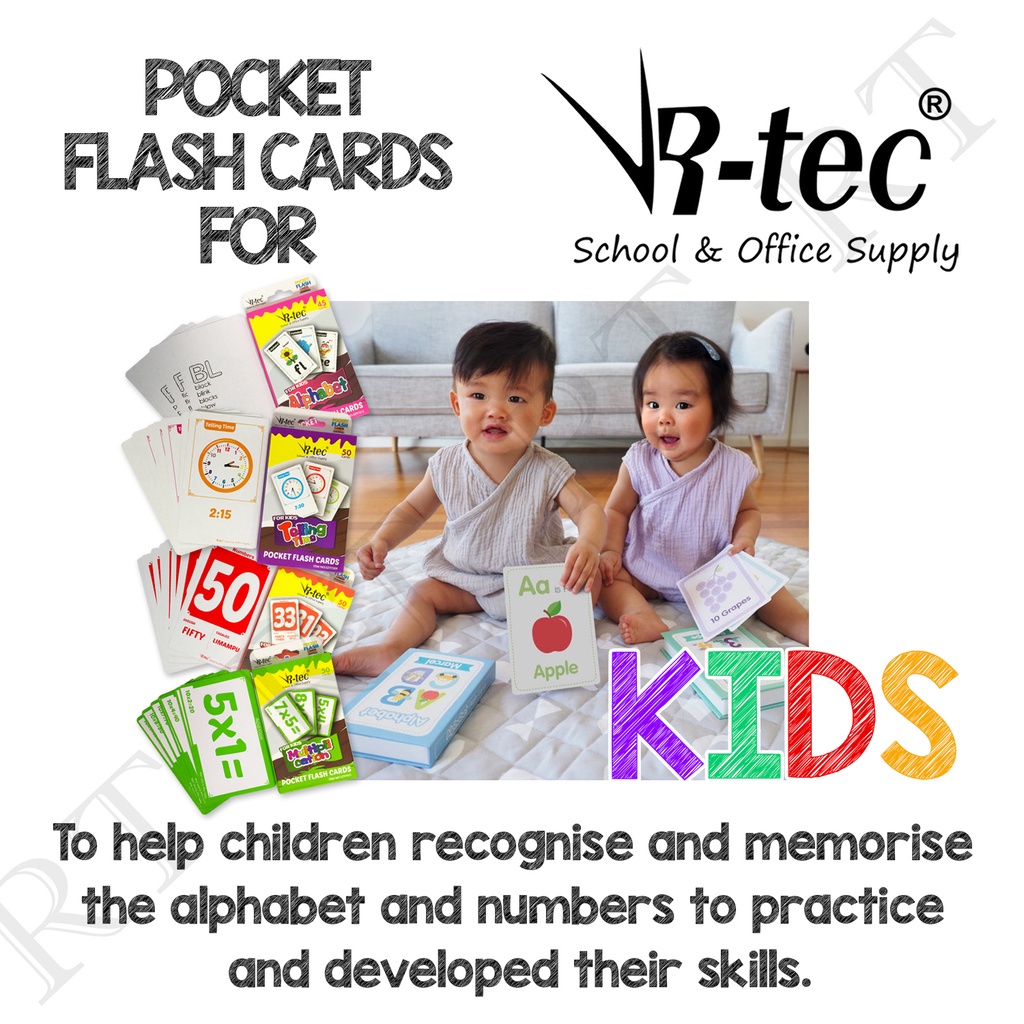 RTEC Pocket flash cards Family Preschool Education learn English and time Word Cards for kids ...