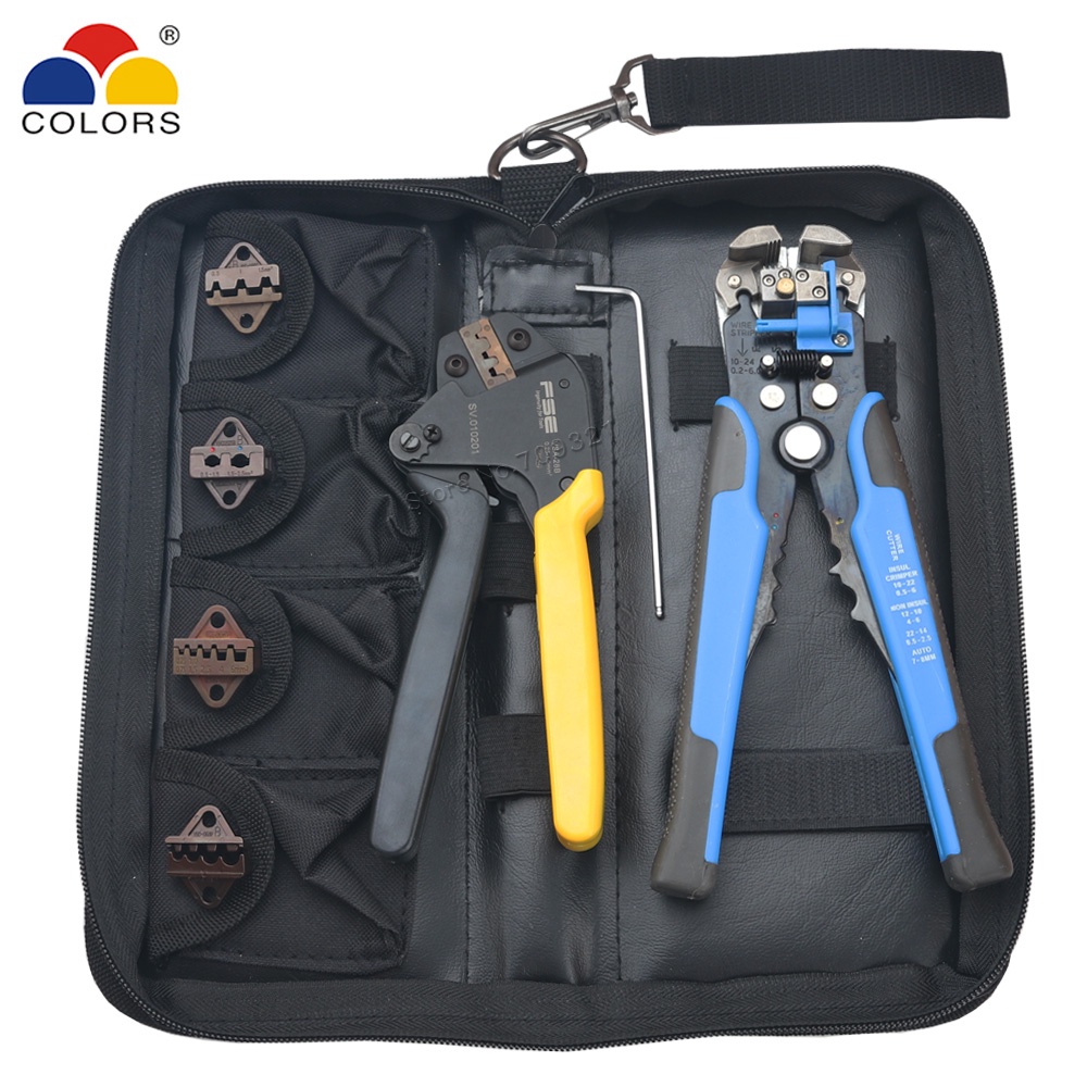 Crimping Pliers DuPont Conventional Plug Tube Insulated Bare Terminals ...