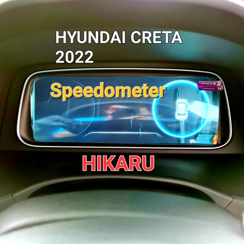 Hyundai Creta 2022 - Scratch Resistant / LCD Head Unit & Speedometer ...