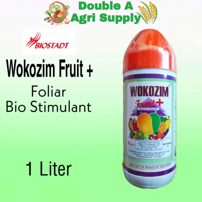 Wokozim Fruit Plus Foliar Fertilizer / Bio Stimulant - Biostadt ...