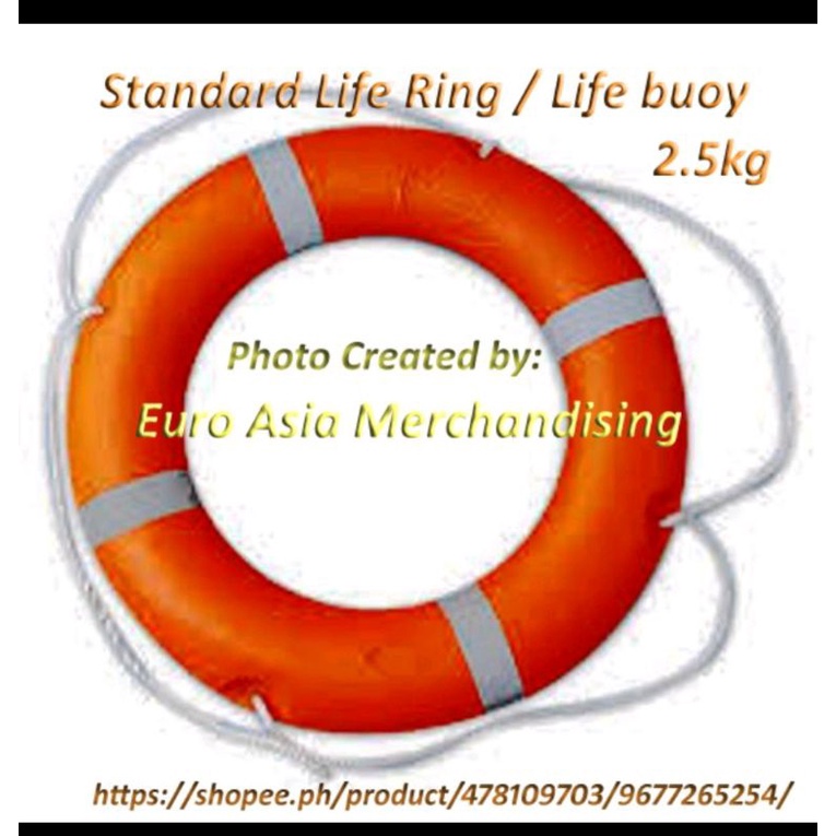 Equipment Lifering Lifebuoy Rescue Buoy Ring Coast Guard Buoy Life ...