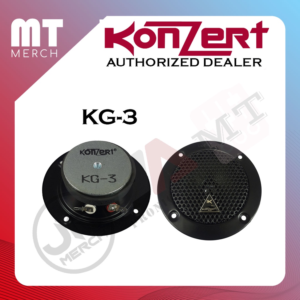 [MTY] Konzert (KG-3) 3" 100 watts 8 ohms Tweeter Speaker with Free ...