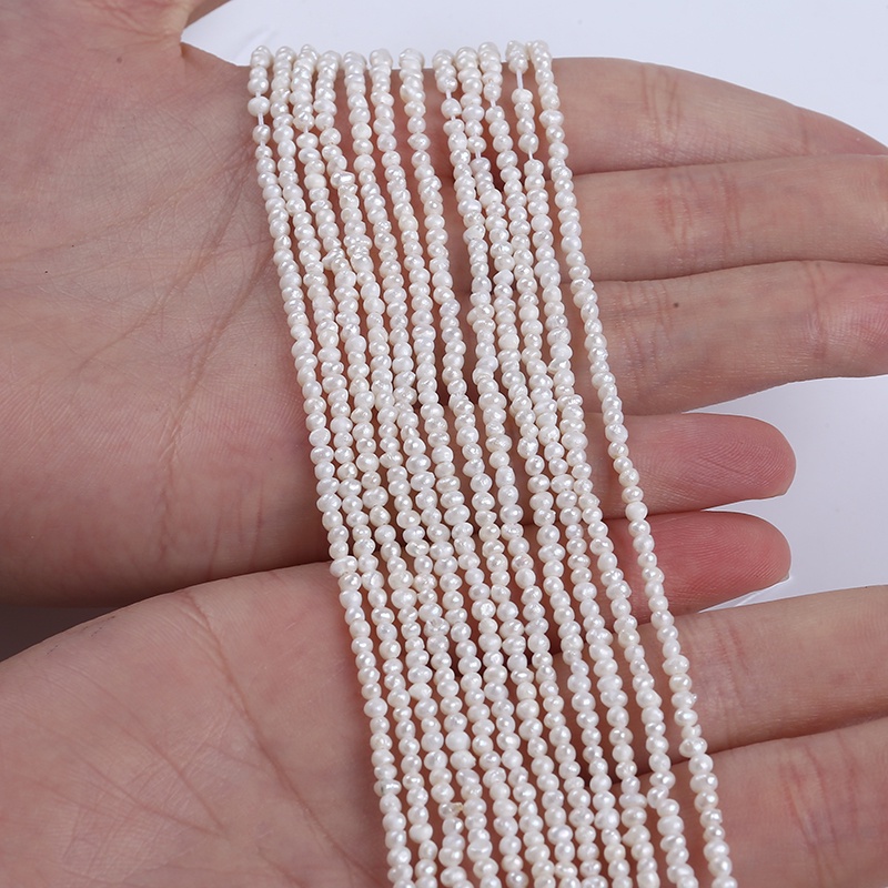 2-2.5mm tiny size white fresh pearl mini pearl beads for DIY necklace ...