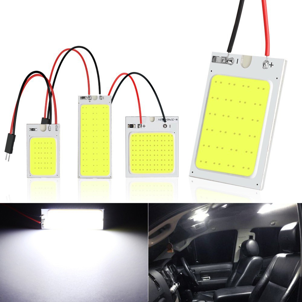 Panel Led Dome Reading Light Map Lamp COB 18 24 36 48SMD Car Interior ...