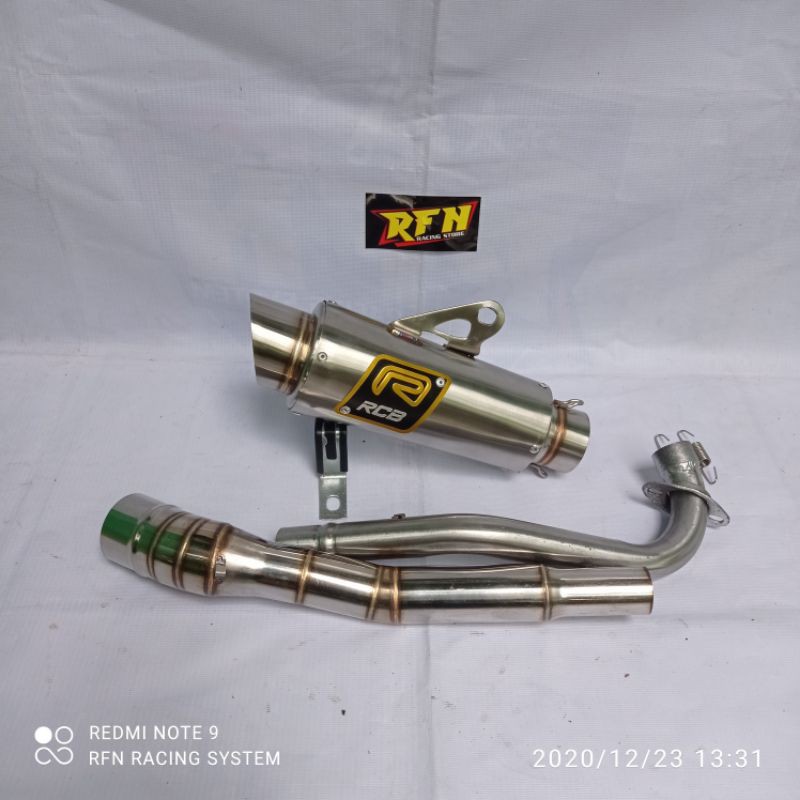 Exhaust RCB Sm sport 110r Wave dash Lagenda 115z Aveta rx110 Lagenda ...