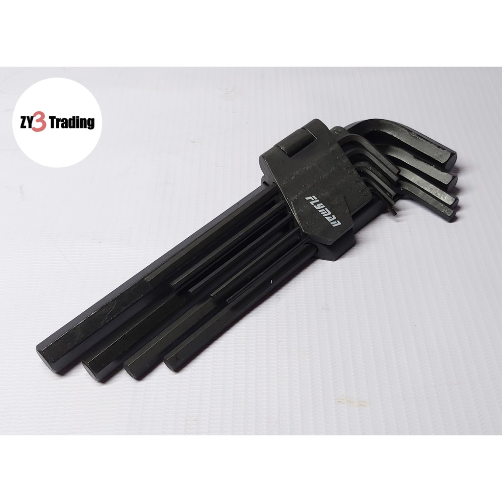 FLYMAN USA 9 PCS ALLEN WRENCH HEX KEY | Shopee Philippines