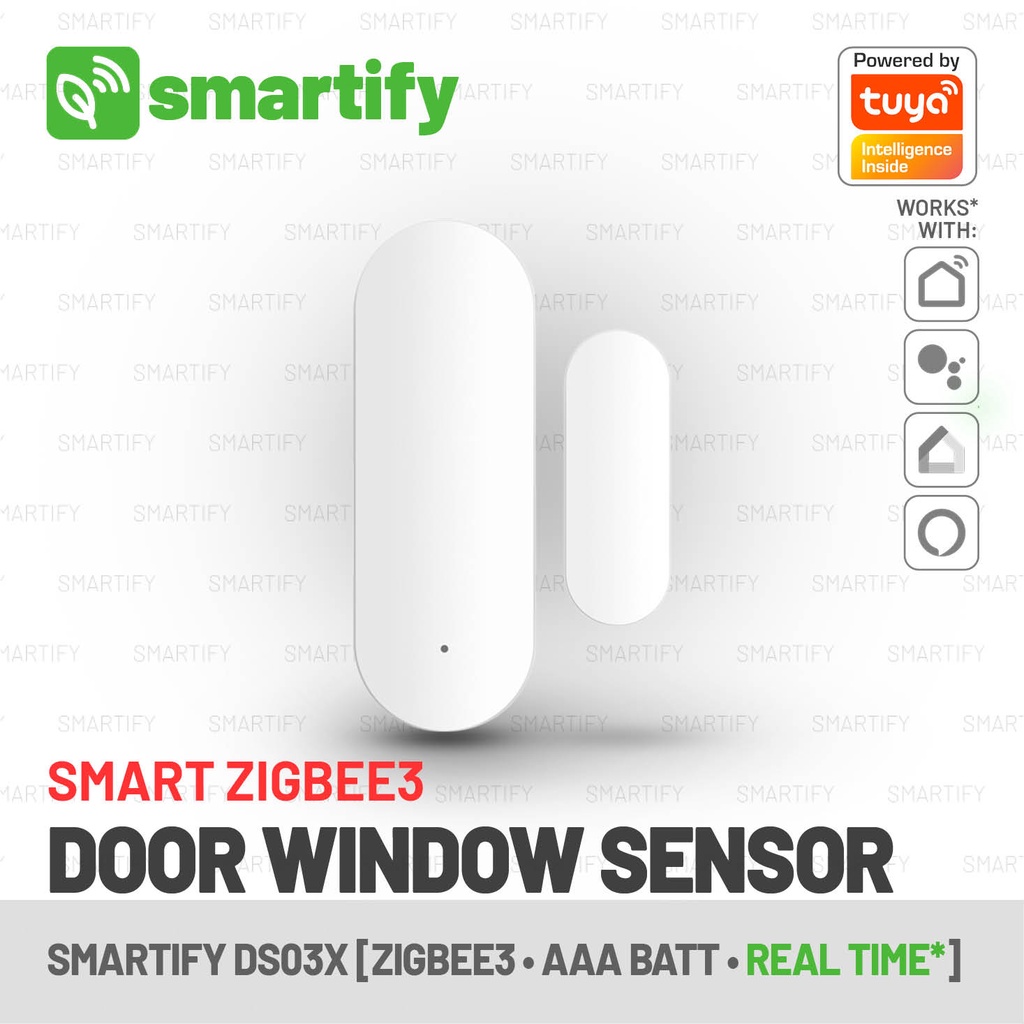 SMARTIFY ZIGBEE 3 Door Window Sensor (DS03X AAA Battery | NEED HUB ...